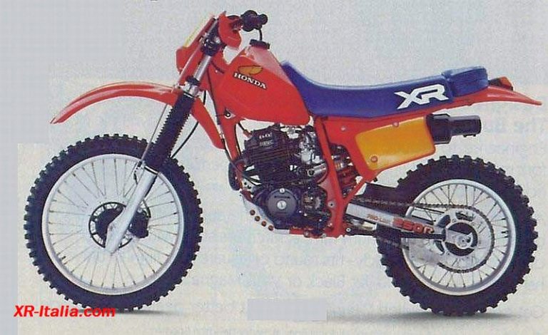 Storia dell'XR 250R - XR-Italia.com